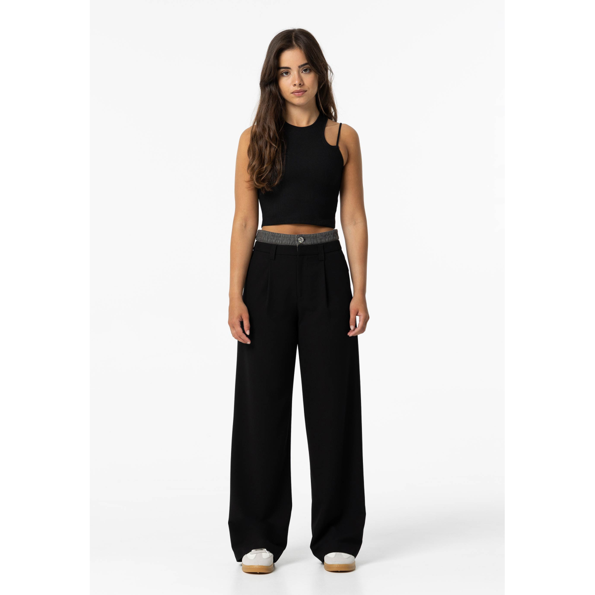 Calças Tailored Combinadas - 10057616_000 | Tiffosi