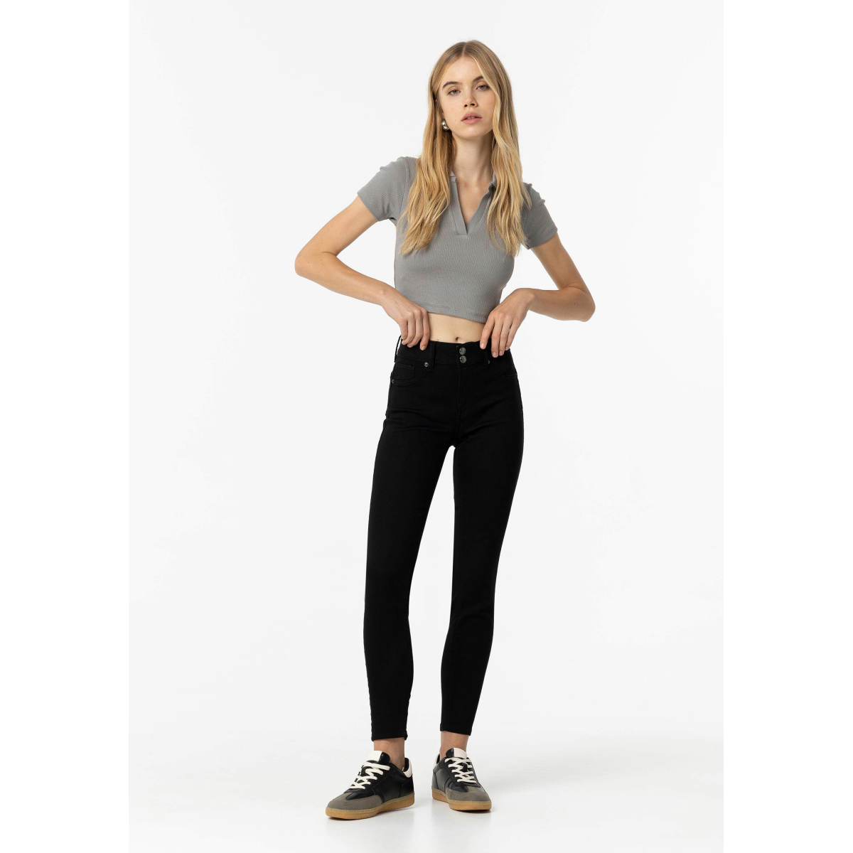 Jeans Light Push-up Skinny - 10058929_P0028 | Tiffosi