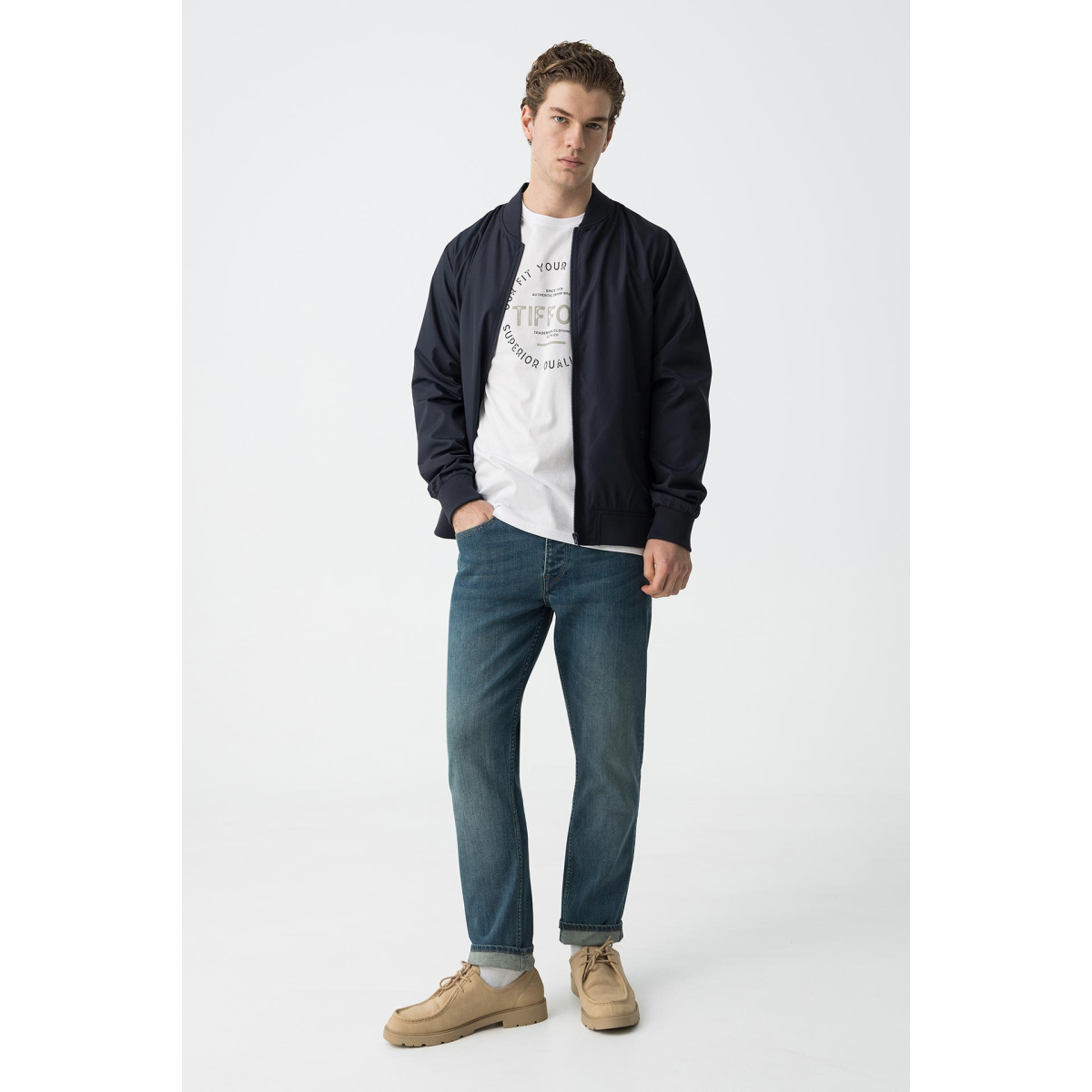 Jeans Tyler Tapered - 10061426_M1032 | Tiffosi